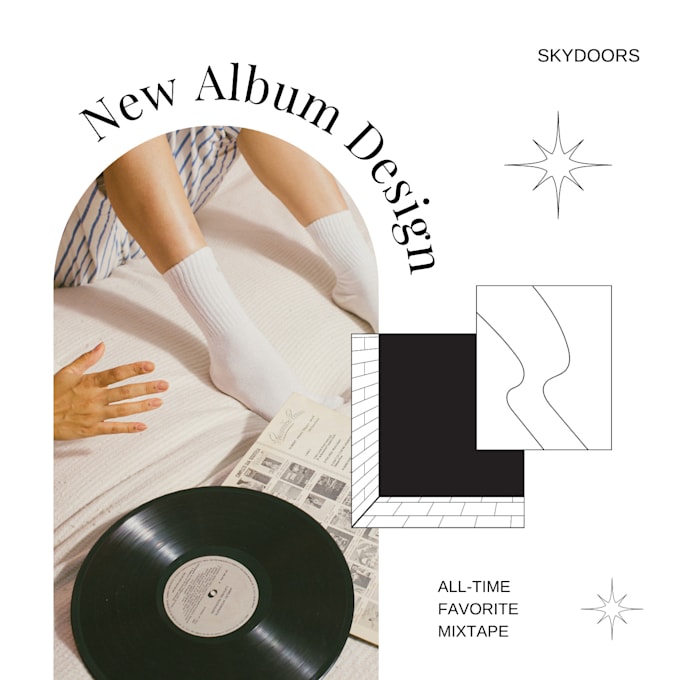 Design mixtape cover album single cover design by Skydoorz | Fiverr