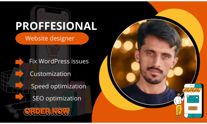 Create, customize, edit, fix, rebuild, redesign wordpress website by ... Create, customize, edit, fix, rebuild, redesign wordpress website by ...