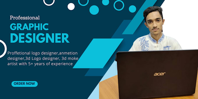 Be your graphics and logo degine expart by Tasif_15 | Fiverr