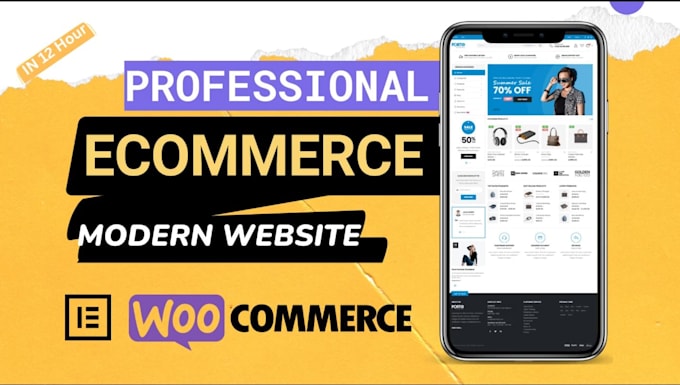 Build ecommerce website by woocommerce online store in 12 hours by ...