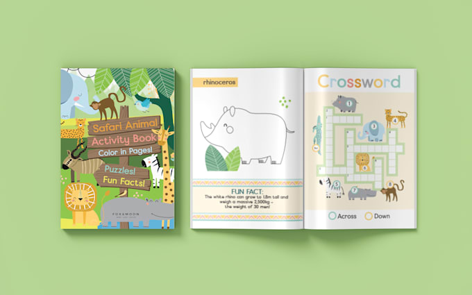 Design you a kids activity book, which can be sold online by ...