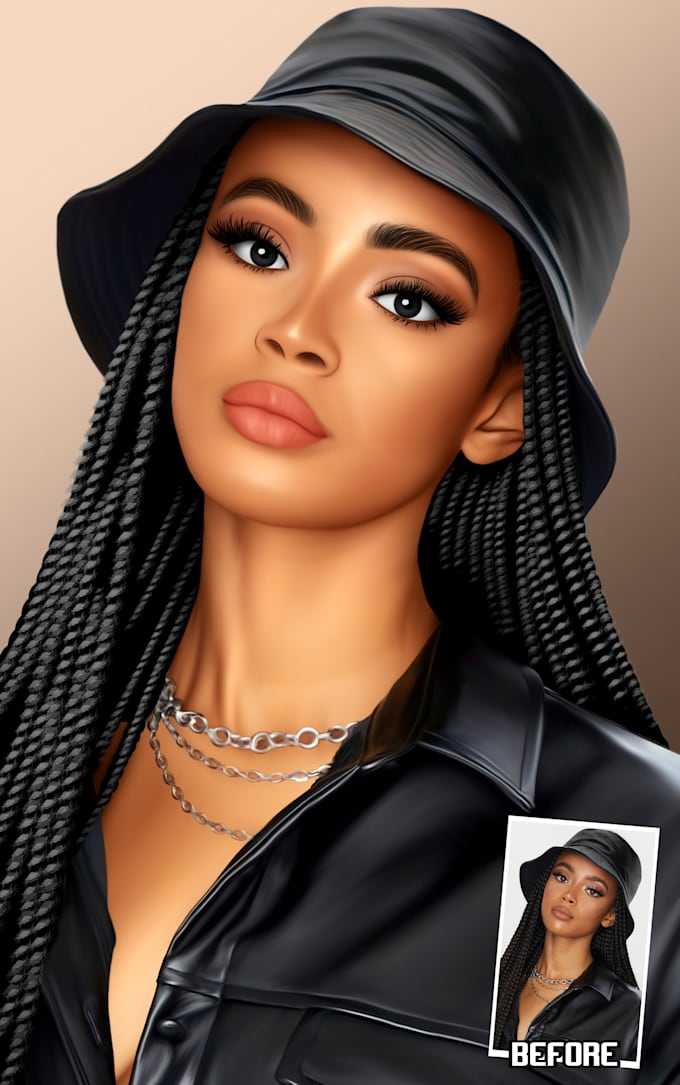 Draw realisric painting from your photo by Thescalper | Fiverr