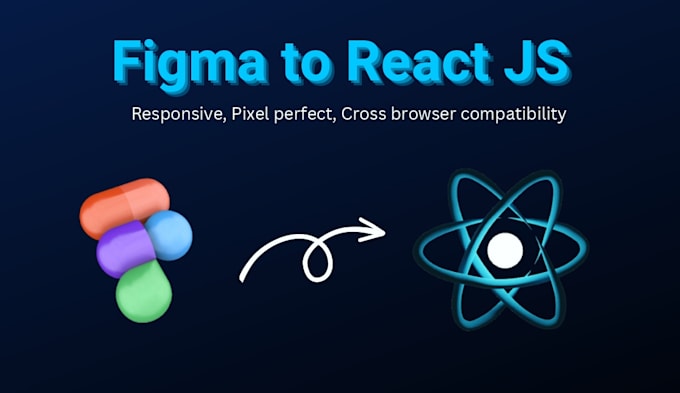 Provide figma to react js or next js conversion by Developerasik | Fiverr