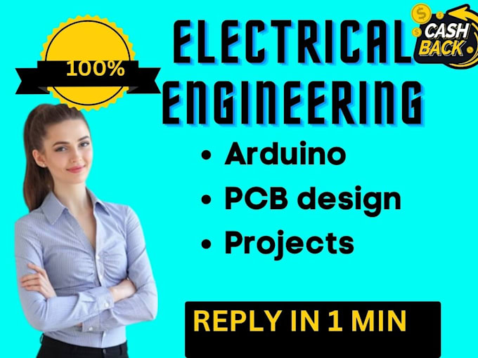 Do electrical electronics engineering, arduino, and pcb design projects ...
