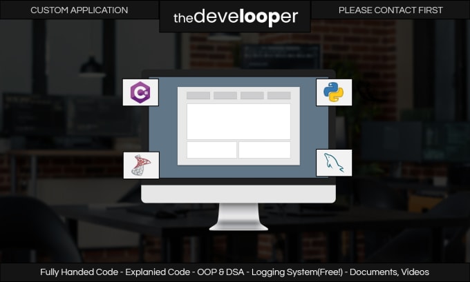 Create a desktop application for you by Thedevelooper | Fiverr