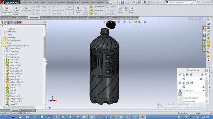 Create a 3d drawing from your 2d drawing by Shubhh_3d | Fiverr