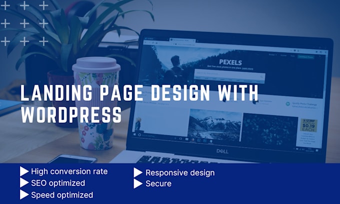 Create a high conversion landing page using worpdress by Ahmad_bb | Fiverr