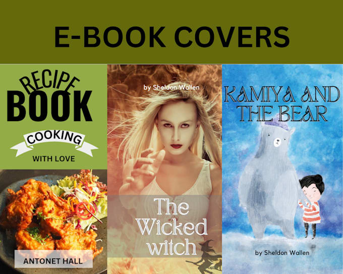 Create professional e book cover by Antonethall | Fiverr