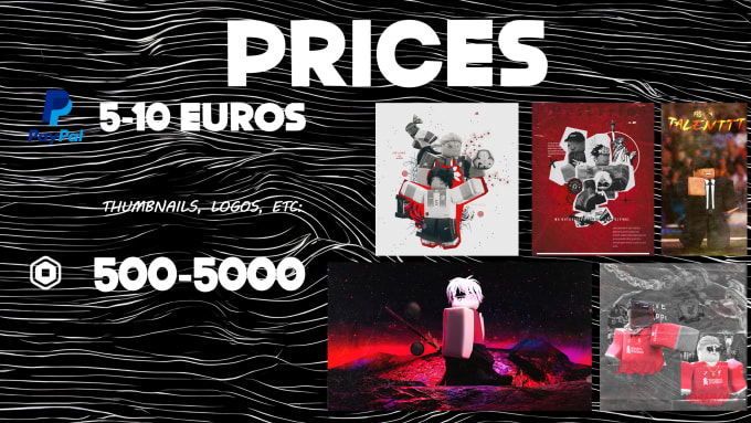 Make roblox gfx thumbnail banner logo by Mohascred | Fiverr