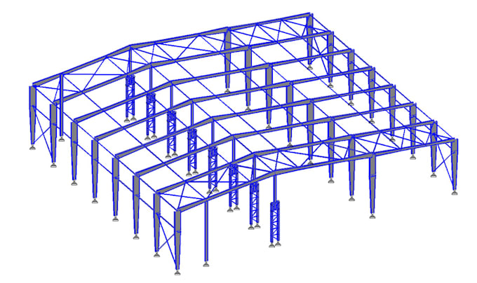 Do structural design of steel structures by Leeofive | Fiverr