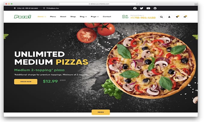 Design, build responsive restaurant website by Kelar_dev | Fiverr Design, build responsive restaurant website by Kelar_dev | Fiverr