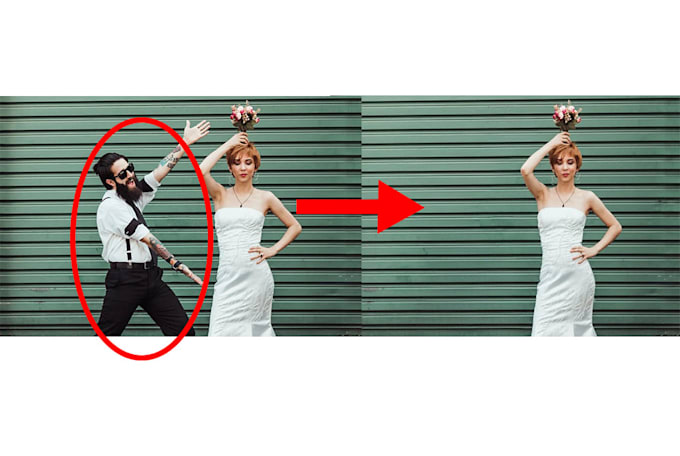 Remove distracting objects from your photos by Juwarimartinez | Fiverr