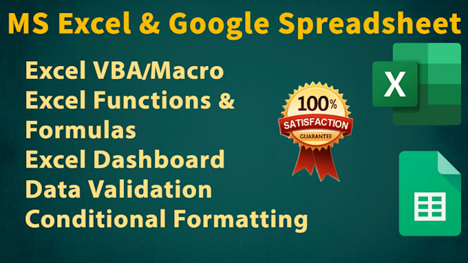 Do Anything In Ms Excel Vba Formulas And Pivot Tables By Yaash007 Fiverr