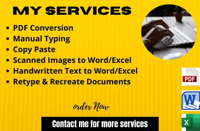 Do data entry, typing documents and copy paste work by Mrsshahzaib456 ...