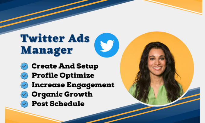 Be your twitter ads manager by Naim132 | Fiverr