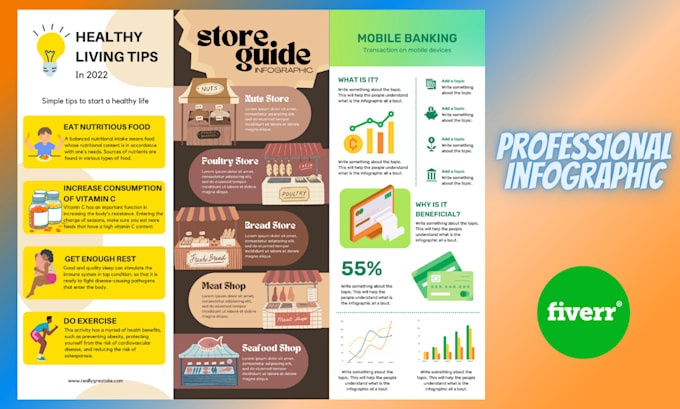 Design a professional, attractive and amazing infographic by Ashutosh ...