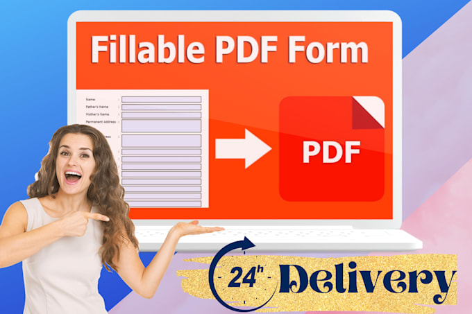 Design and develop fillable pdf forms by Sharmi_max | Fiverr
