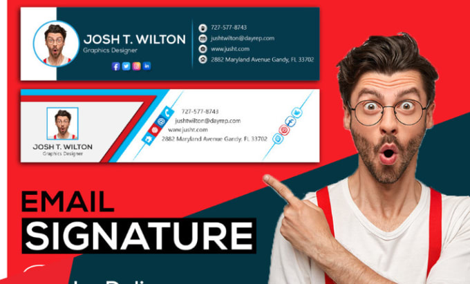 Make email signature html, clickable html email signature by ... Make email signature html, clickable html email signature by ...