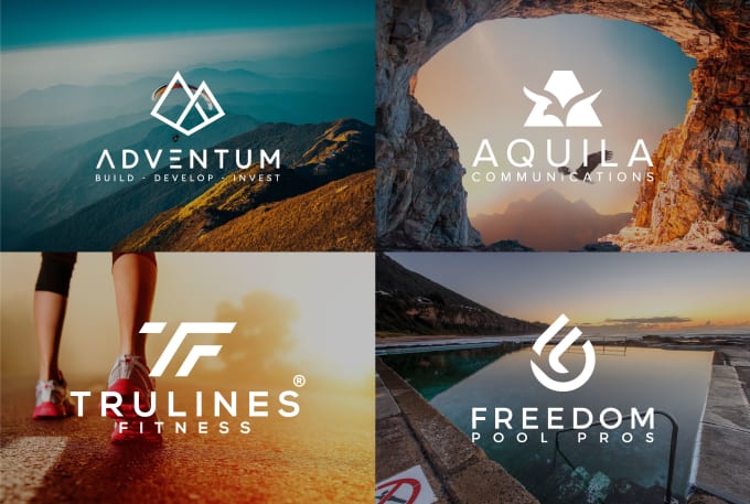 Do unique modern minimalist business logo design by Designshouse7 | Fiverr