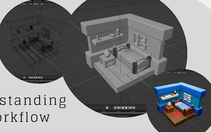 Model and render objects using blender by Aydnstudio | Fiverr