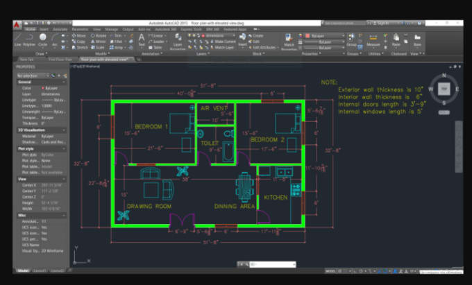 Convert your hand drawn sketch or pdf to autocad drawing by Newchannel645 | Fiverr