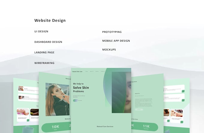 Create quality website design in xd by Soniamalik176 | Fiverr