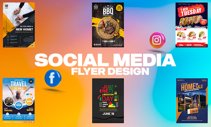 Design stunning flyers for instagram, facebook and events by ...