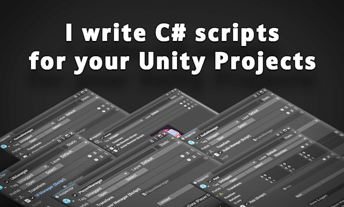 Create custom scripts or help develop your unity project by Danevr | Fiverr Create custom scripts or help develop your unity project by Danevr | Fiverr