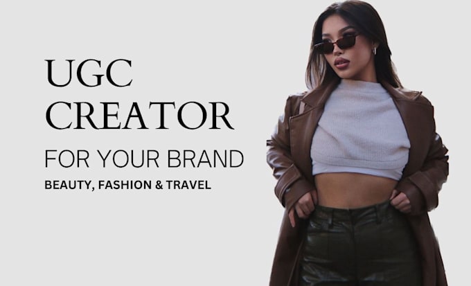 Be a female ugc model for your brand by Sevkaur | Fiverr