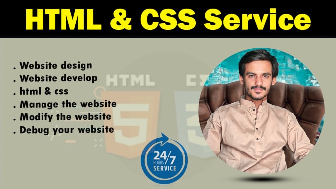 Do Html Css Web Design Code By Muhammadfaiz363 Fiverr