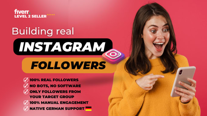 Build Instagram Followers And Increase Engagement By Camerro Fiverr