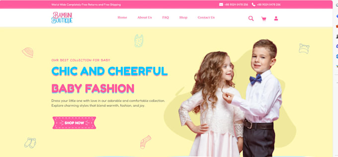 Shopify and wordpress design and develop professional build by Expert ...