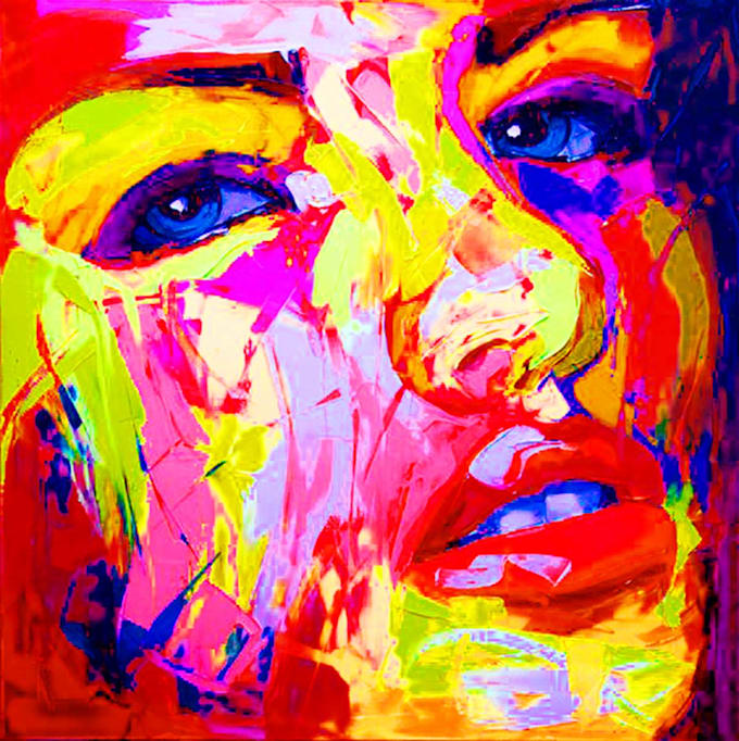 Make your abstract line art portrait by Miemsisaac | Fiverr