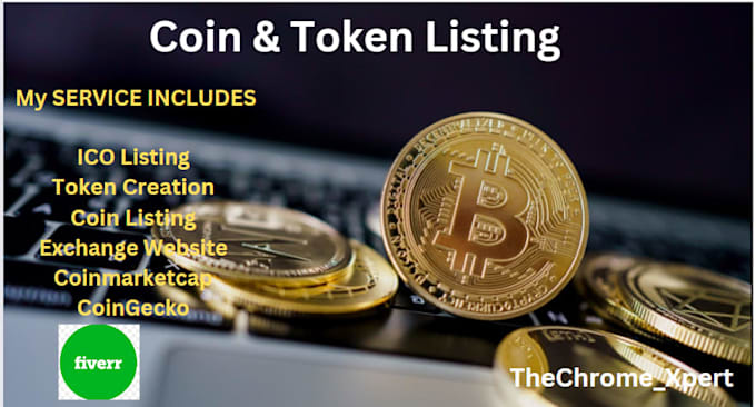 Create token and do coin listing by Thechromexpert | Fiverr