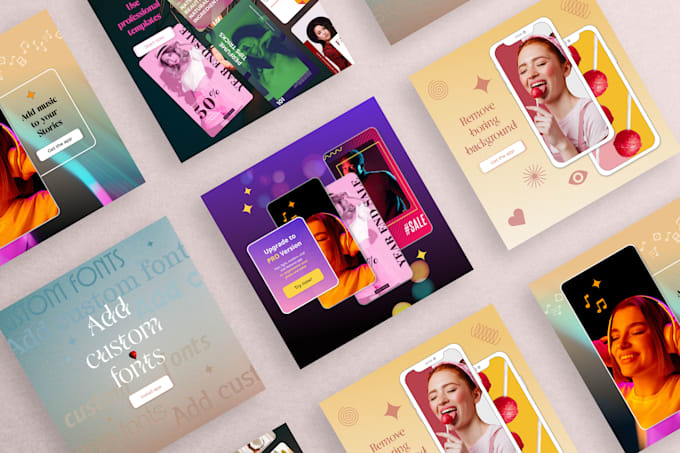 Design awesome social media posts and creative ads by Olga_lisitskaya ...