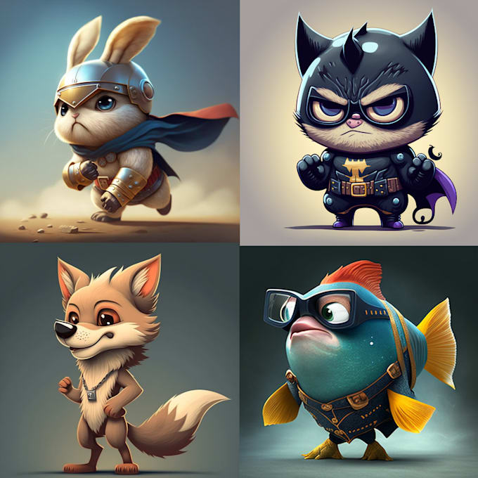 Design a original character for you by Ksamnidu | Fiverr