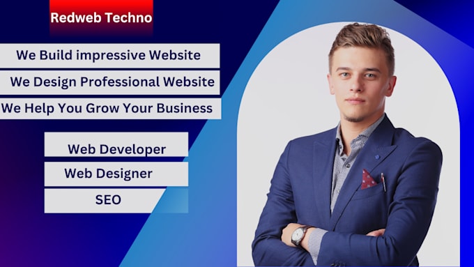 Build professional impressive designer website by Redweb09 | Fiverr