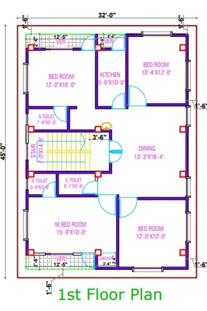 Make architectural design in autocad by Ayyanpoll | Fiverr