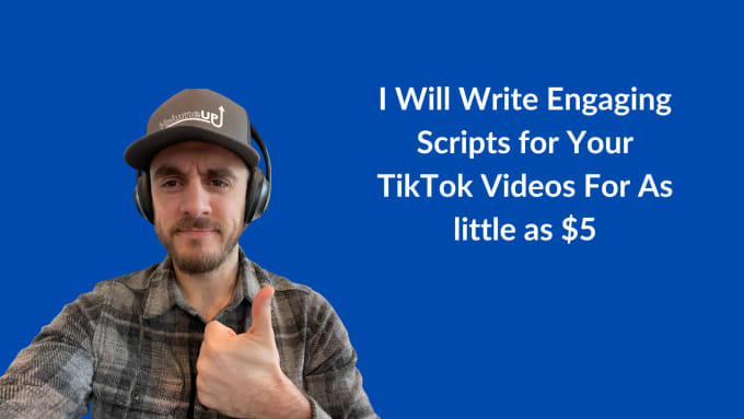 Write engaging scripts for your tiktok videos by Groros2 | Fiverr Write engaging scripts for your tiktok videos by Groros2 | Fiverr