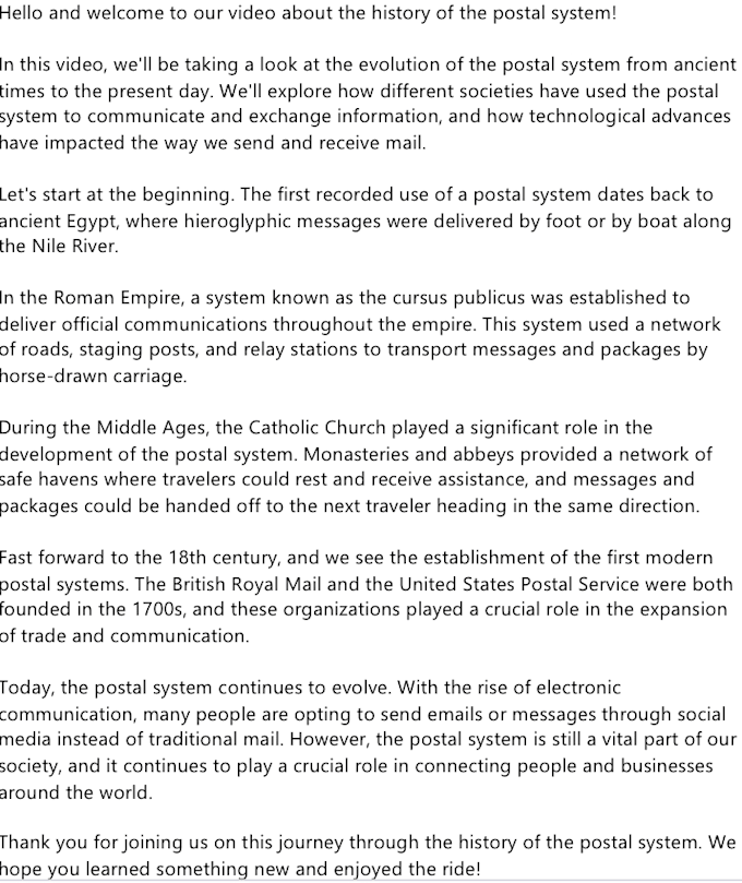 Make a script for a youtube video, yt short or tiktok by Kfncjfgh | Fiverr