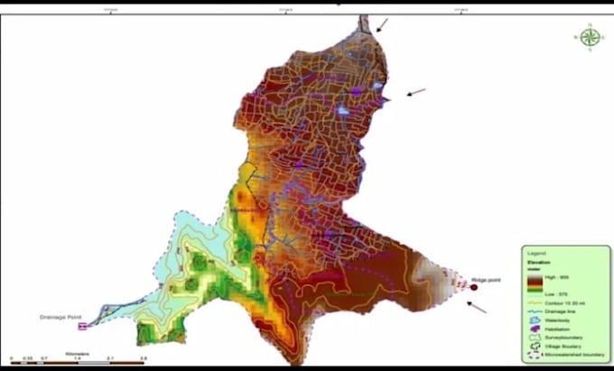 Do remote sensing analysis and gis mapping on arcgis by Navida_sher | Fiverr