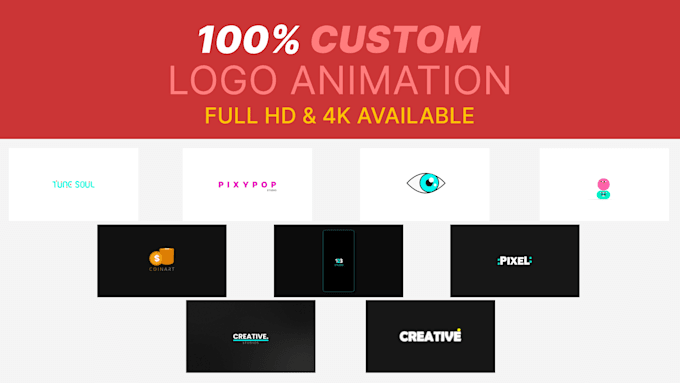 Create stunning logo animations to elevate your brand by Sagarnir | Fiverr