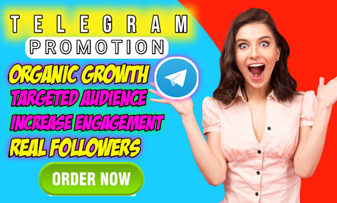 Do super fast organic telegram growth, promotion, and marketing by ...
