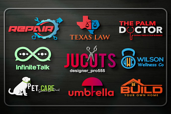 Design professional 3d minimalist business logo design with copyrights by Designer_pro555 | Fiverr