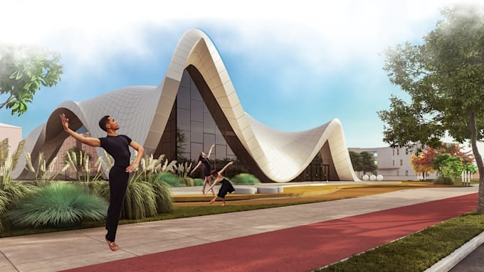 Create 3d architectural renderings and collages very fast by ...