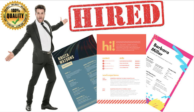 Design a sleek resume, cv, cover letter that gets you hired by Magtrix1 | Fiverr