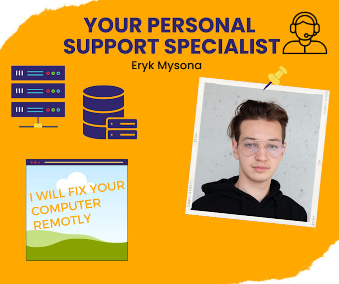 Repair problems with your computer by Erykm478 | Fiverr