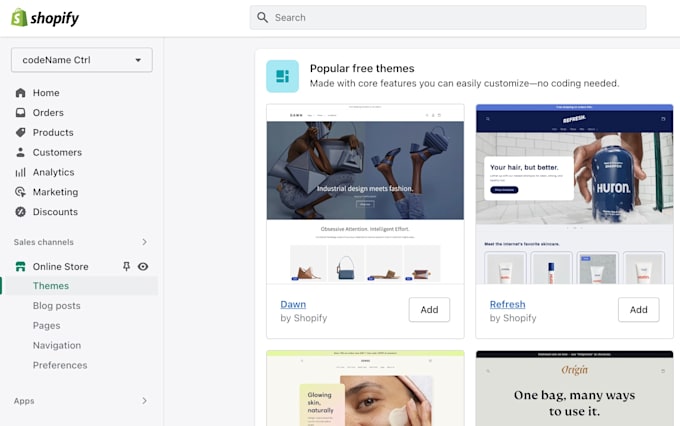 Help With Shopify Store Setup And Customizations By Codenamectrl Fiverr