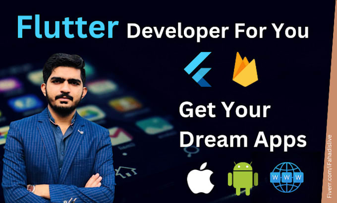 Do Mobile App Development In Flutter For Ios And Android By Ifahadislive Fiverr