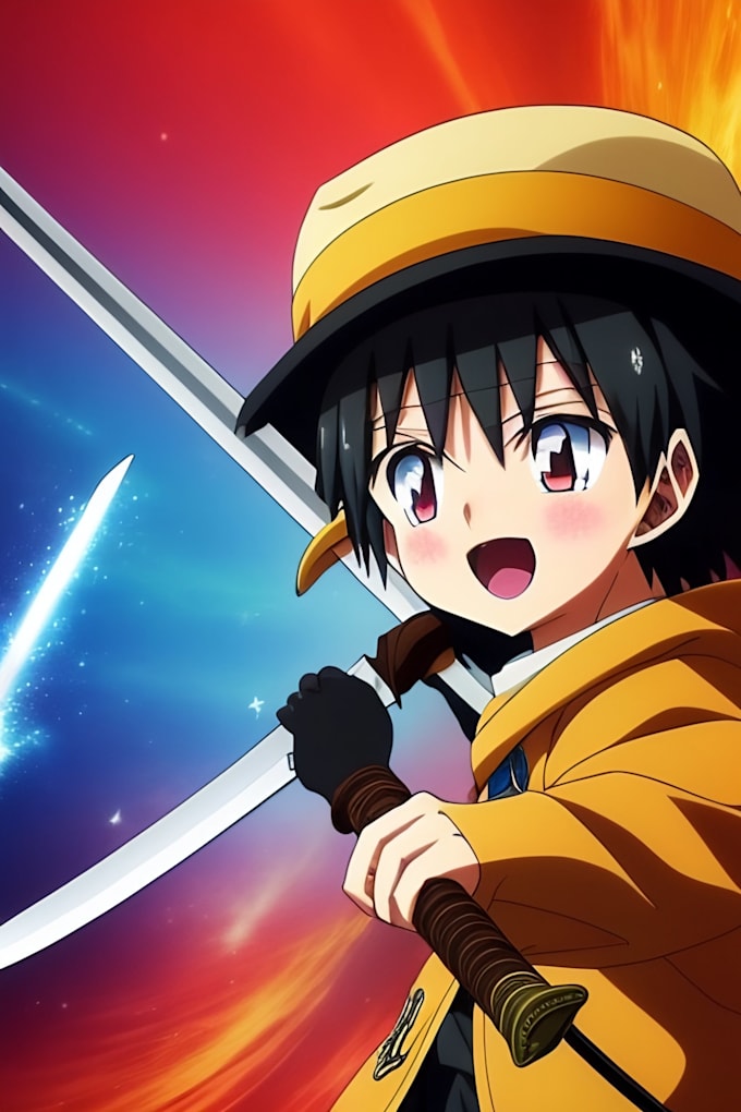 Design anime characters depending on the story line by Katarnak | Fiverr